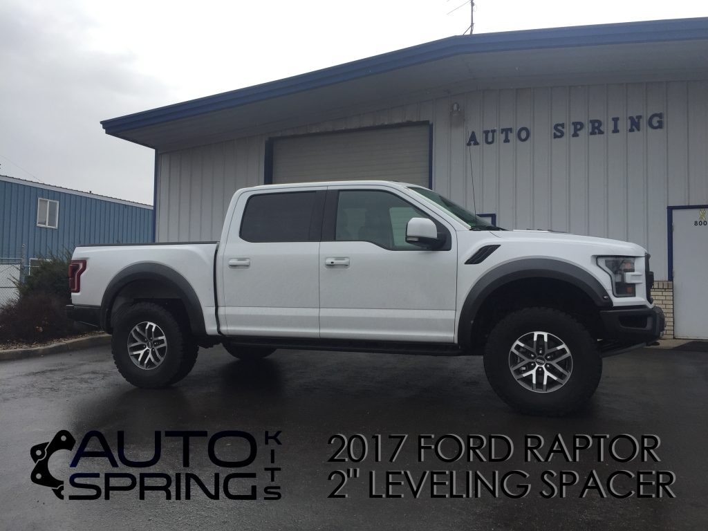 2017-2018 FORD F-150 RAPTOR SVT 2″ Front Leveling Kit – Auto Spring Corp